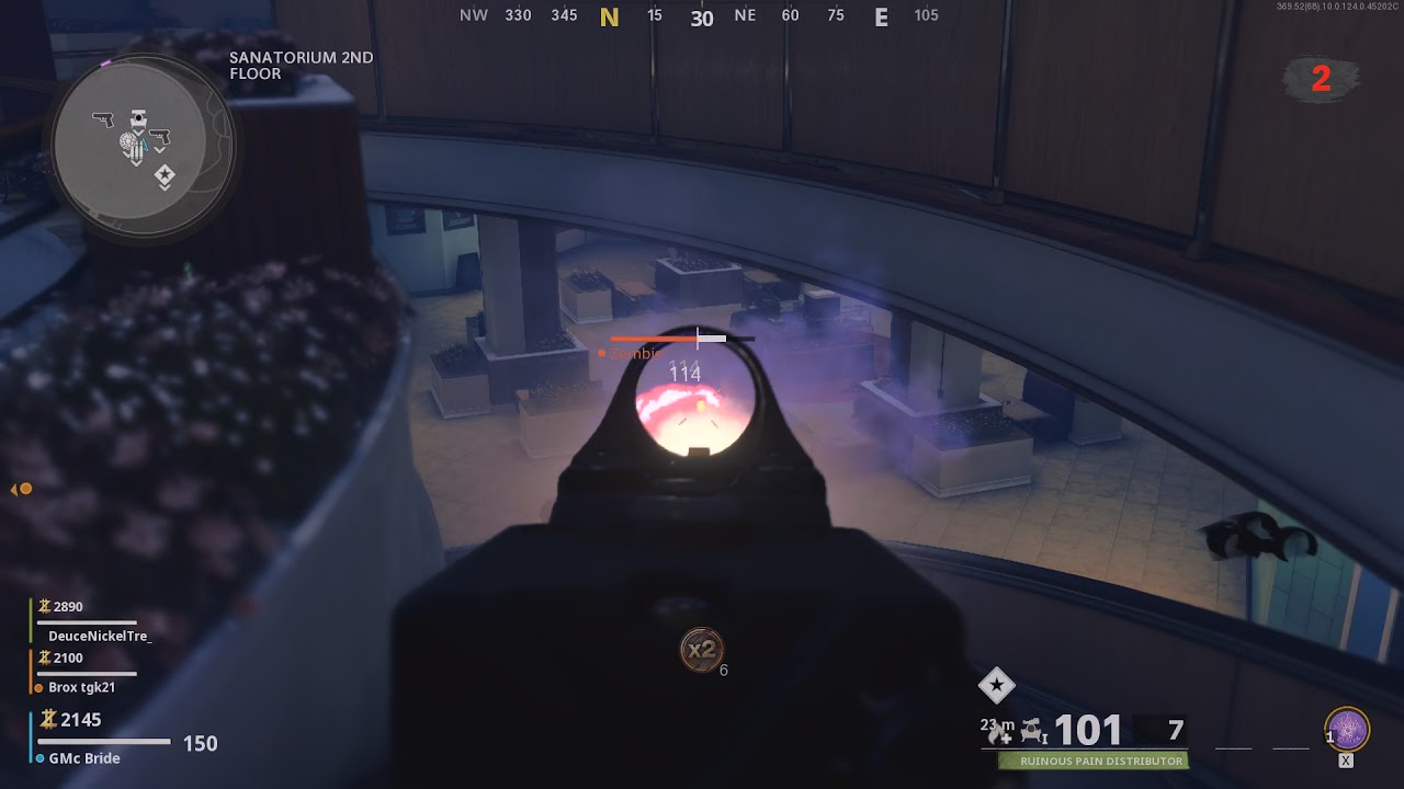 Call of Duty Black Ops Cold War: Sanatorium Zombie Outbreak Night Map ...