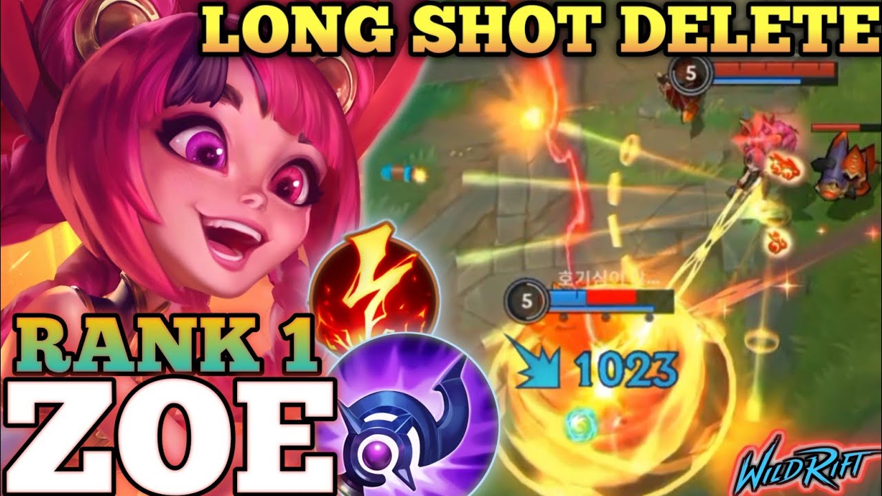 ZOE DEADLY LONG SHOT EXECUTION! AGGRESSIVE MID MVP PLAY - TOP 1 GLOBAL ...
