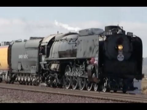 Union Pacific Steam Locomotive 844 Nears Barstow, CA 11/19/11 - YouTube