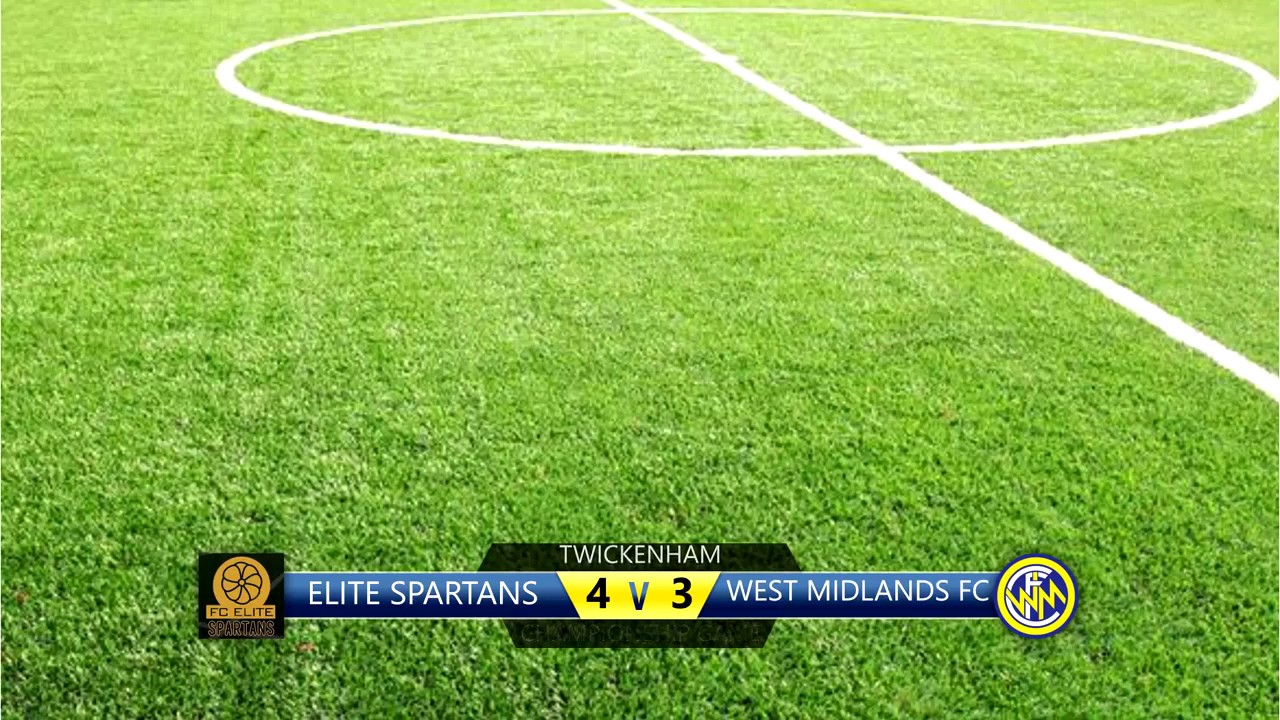 BCSFL Championship Game Highlights - Elite Spartans vs West Midlands FC ...