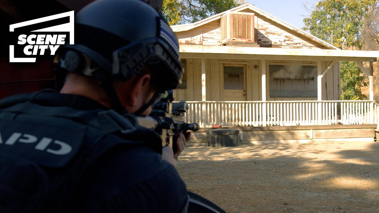 SWAT Team Raids the Compound | S.W.A.T. (Shemar Moore, Jay Harrington ...