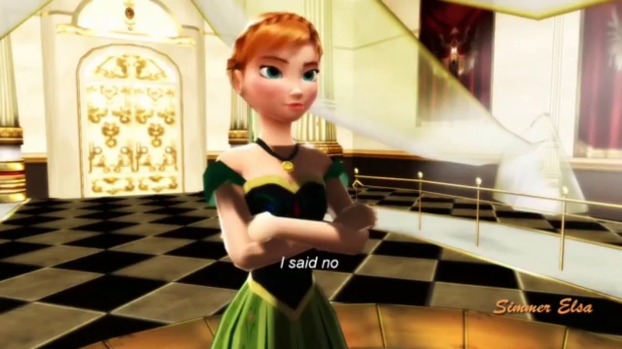MMD - Frozen Elsa It's my kingdom - Elsanna (Simmer Elsa) - YouTube