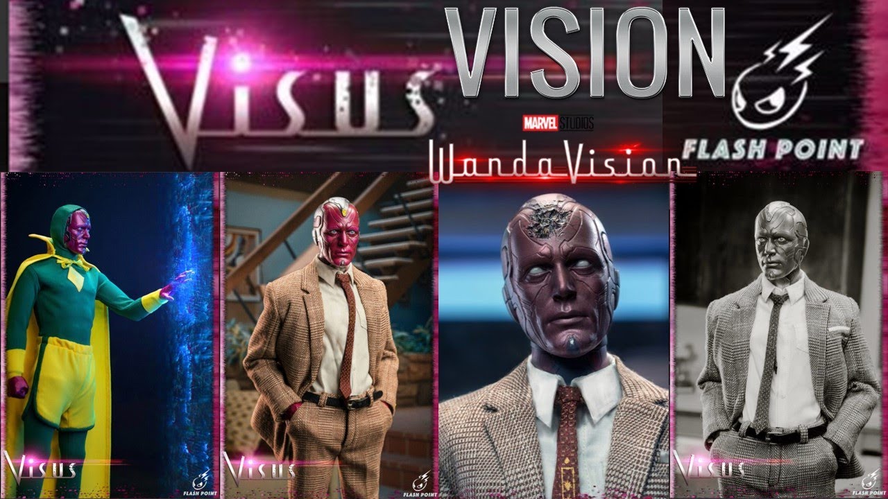 Flash Point Toys - Visus or Vision from Wandavision Disney Plus Disney+ ...