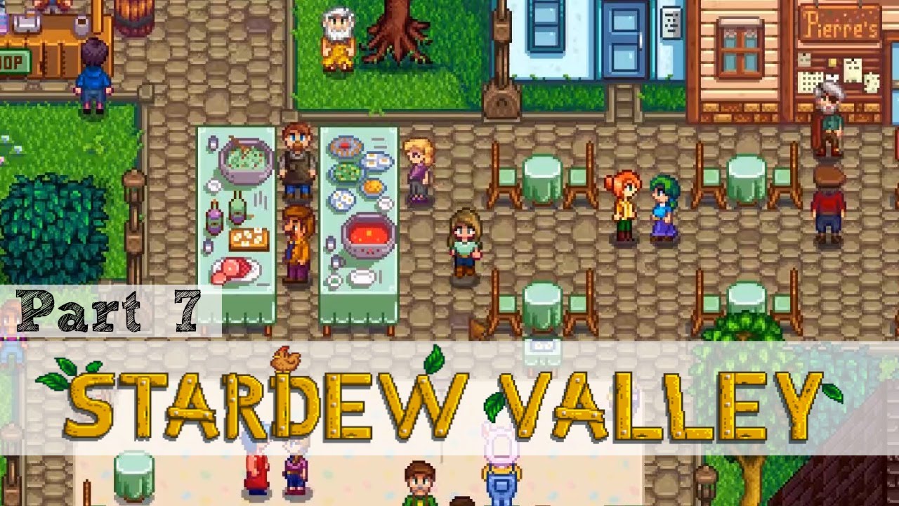 Lets Play Stardew Valley Part 7 Egg Festival Youtube
