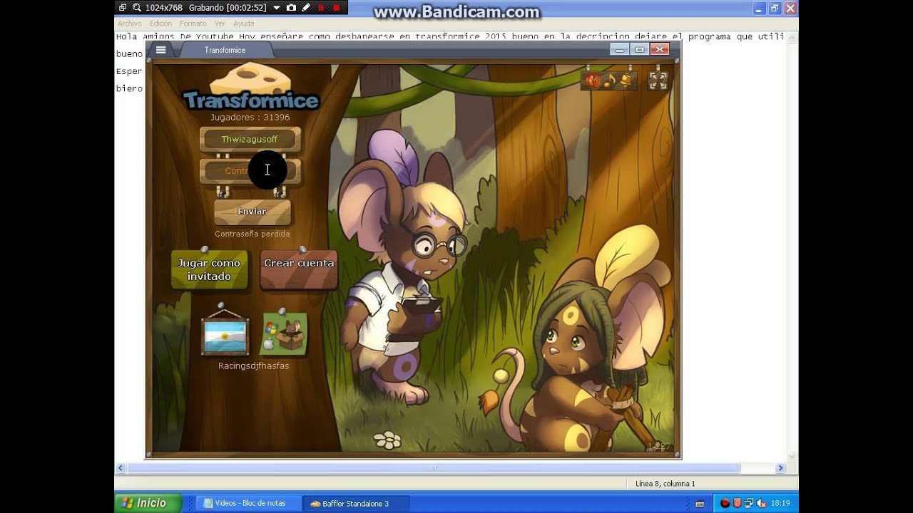Como Desbanearse En Transformice - YouTube