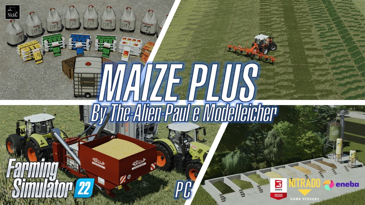 FS22🌽 MAIZE PLUS | Tutorial ITA | by The-Alien-Paul & Modelleicher [PC ...