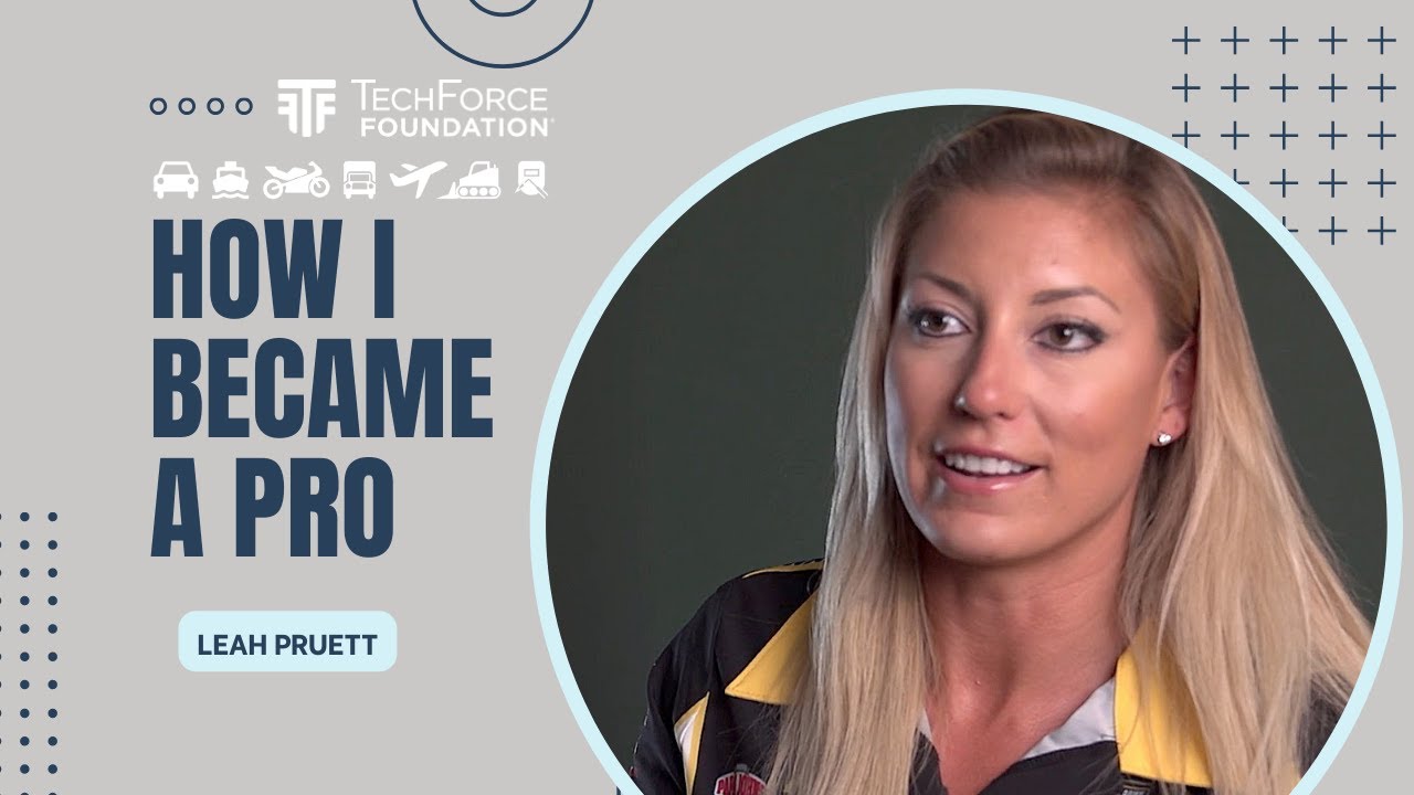How Leah Pruett Became A Professional Drag Racer - YouTube