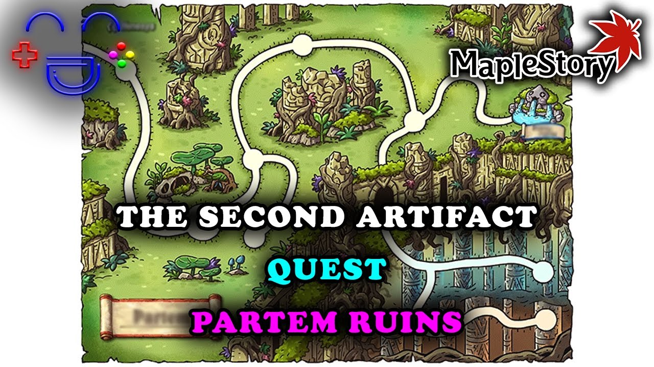 The Second Artifact Partem Quest Maplestory Guide - YouTube