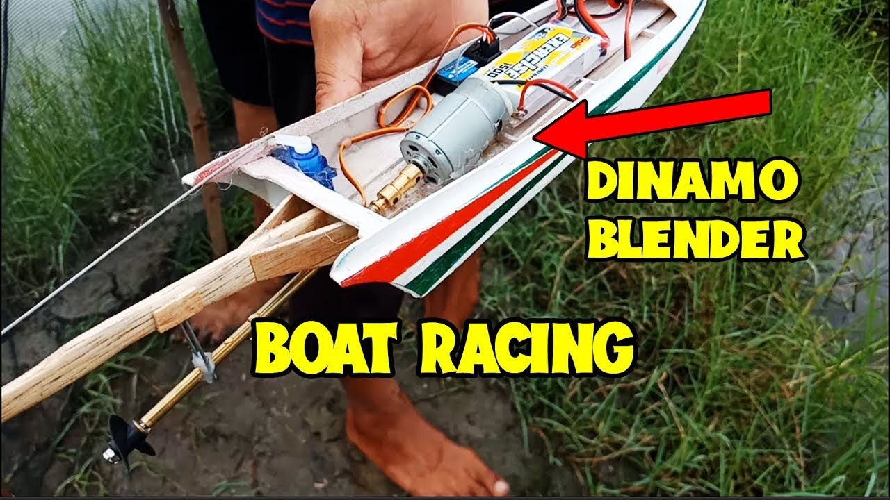 Rc Boat Racing Dinamo Blender Portable Perahu Boat ketinting Boat ...