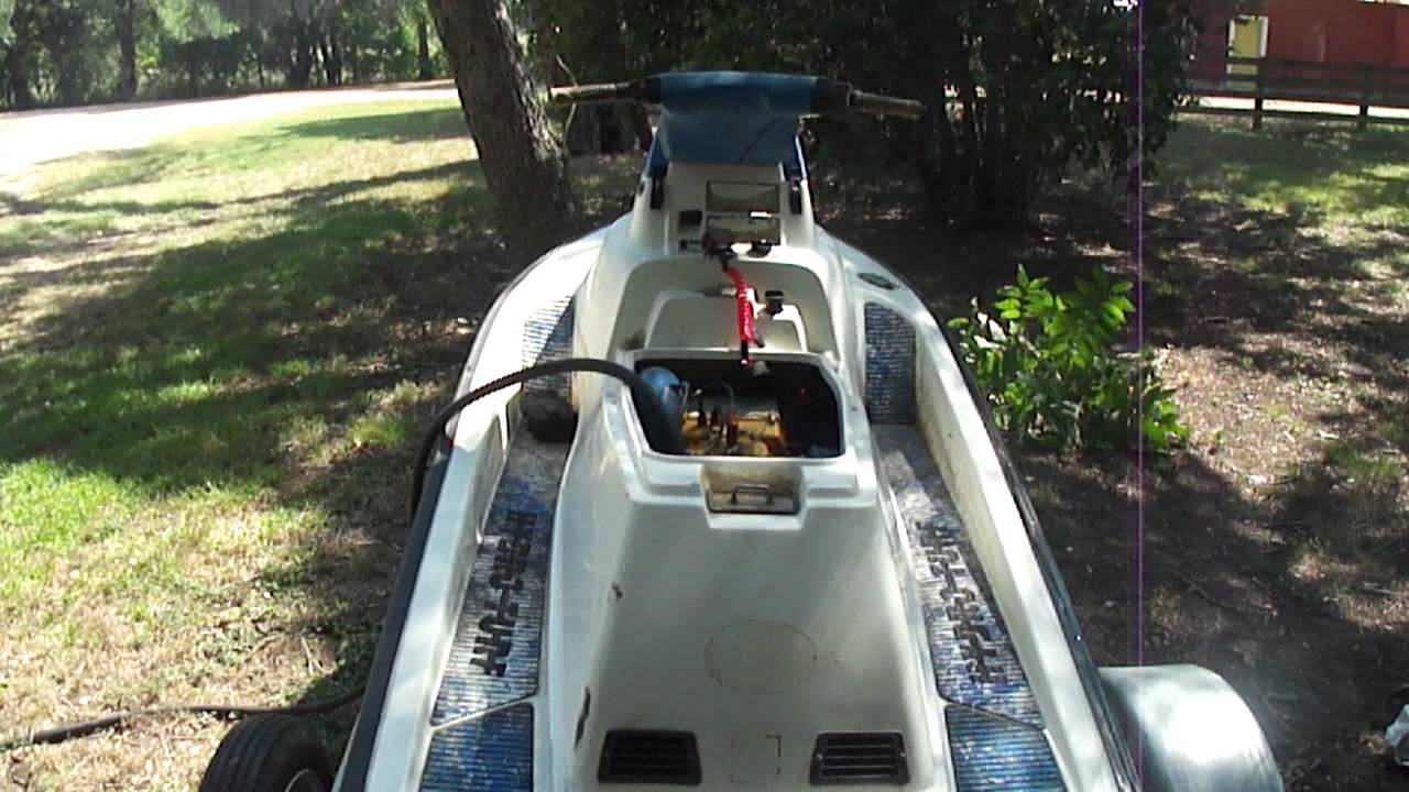 1990 SeaDoo Bombardier SP 55HP - YouTube