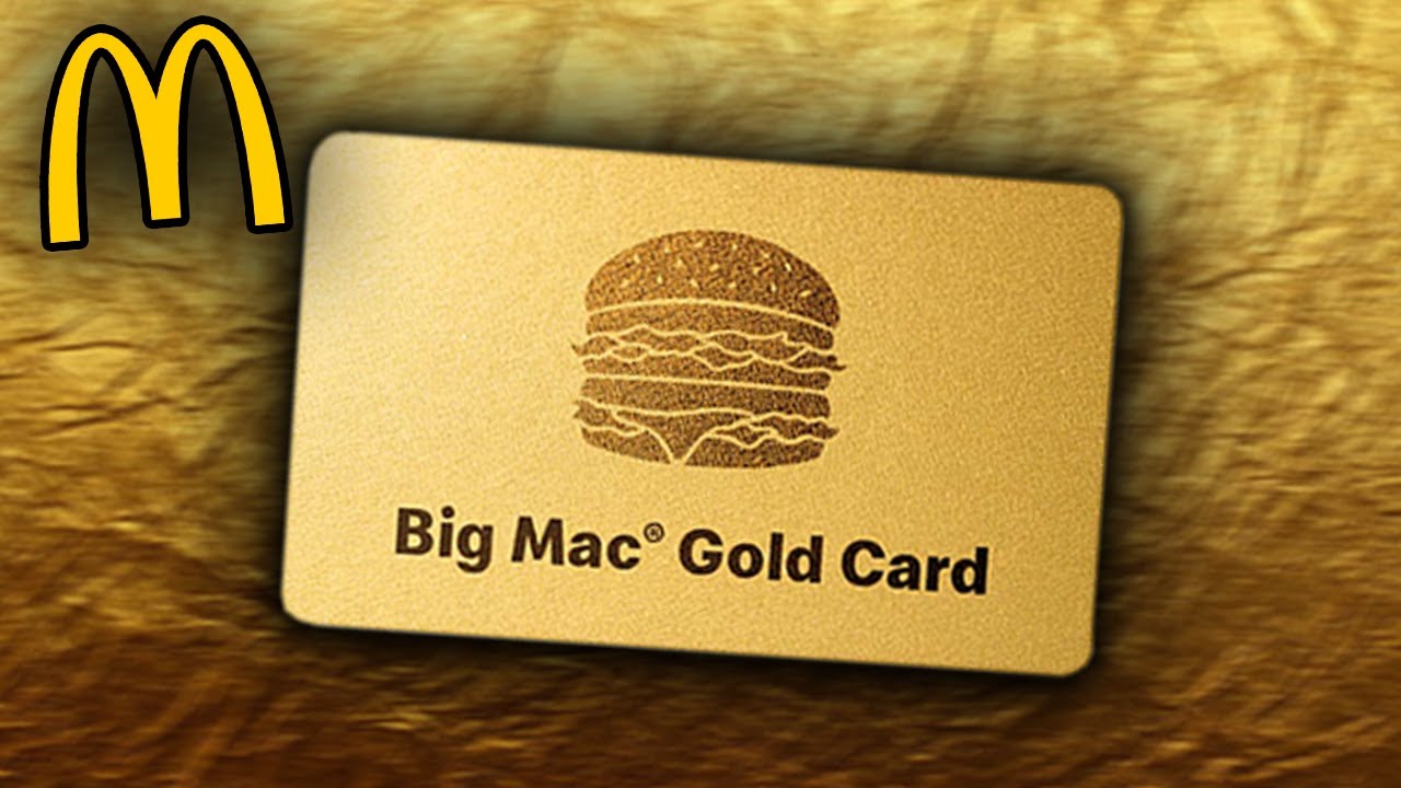 Die NEUE Big Mac Gold Card | McDonalds News - YouTube