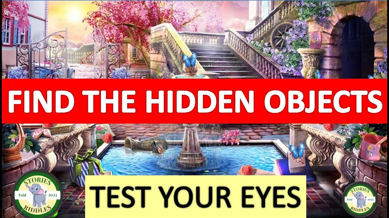 Find The Hidden Objects | Hidden Objects Game | Spot the Hidden Objects ...