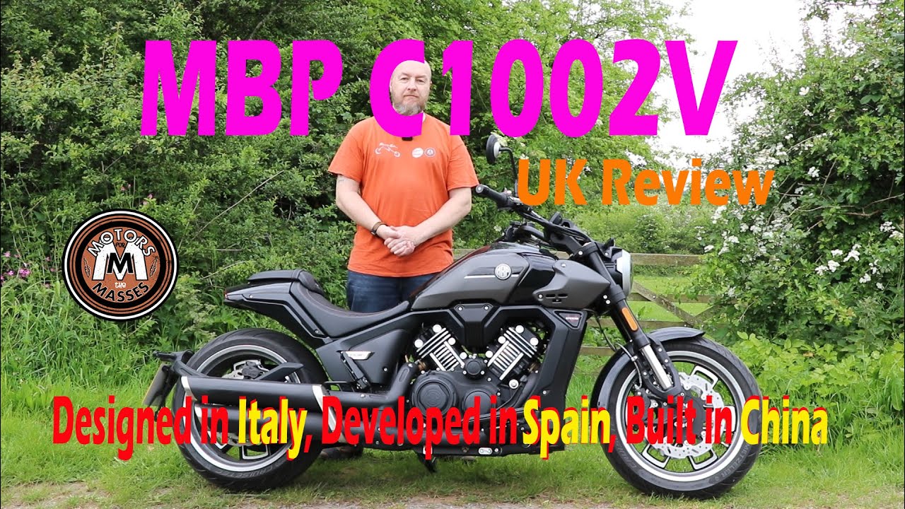 MBP C1002V Motorcycle UK REVIEW Designed in Italy, Developed in Spain ...