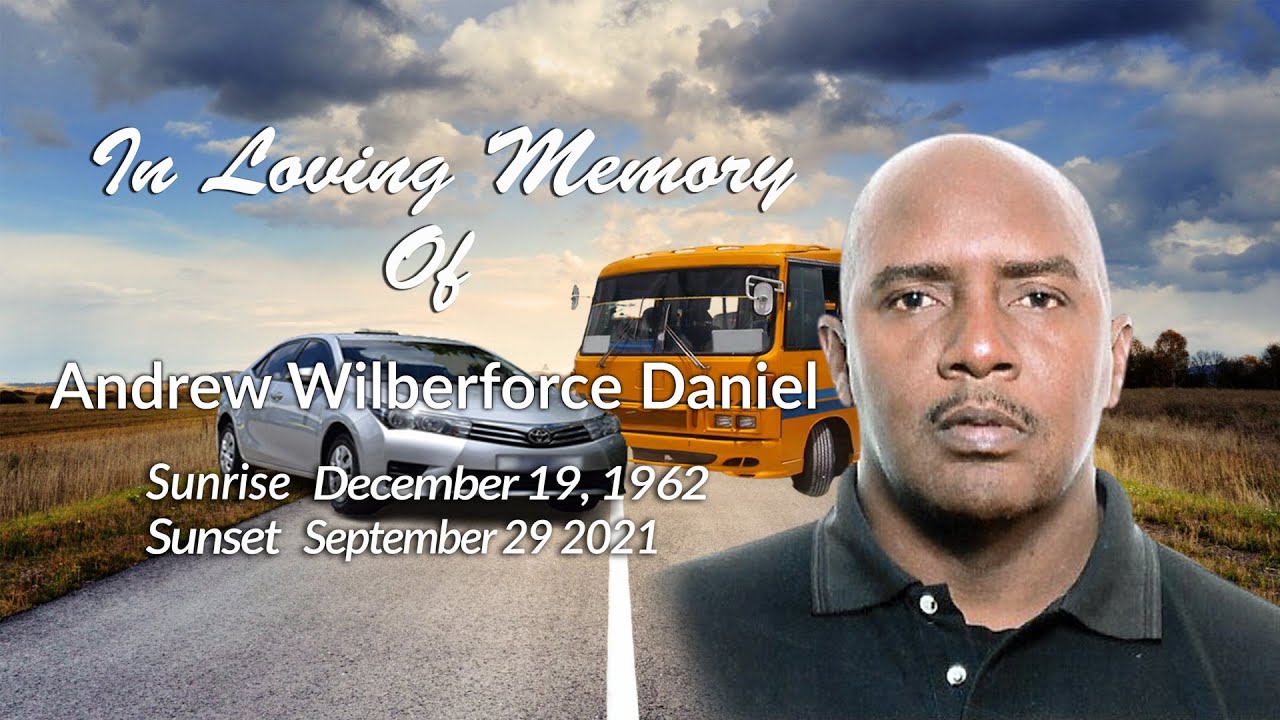 Celebrating The Life of Andrew Wilberforce Daniel - YouTube