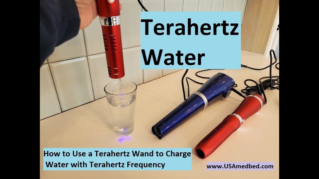 Terahertz Water How to Use a Terahertz Wand For Water - YouTube