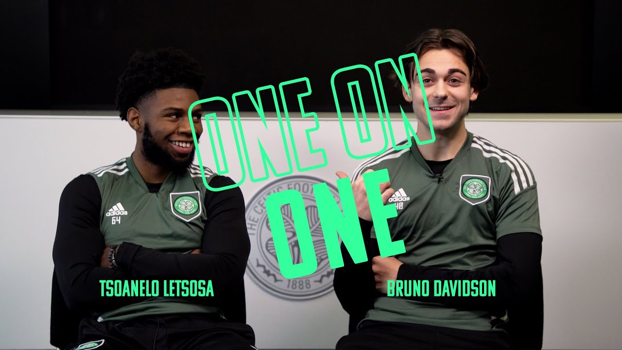 Celtic FC B | One on One | Tsoanelo Letsosa v Bruno Davidson! - YouTube