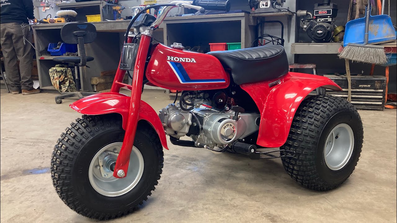 1983 Honda ATC70 Three Wheeler Full Restoration at D&A Restorations ...