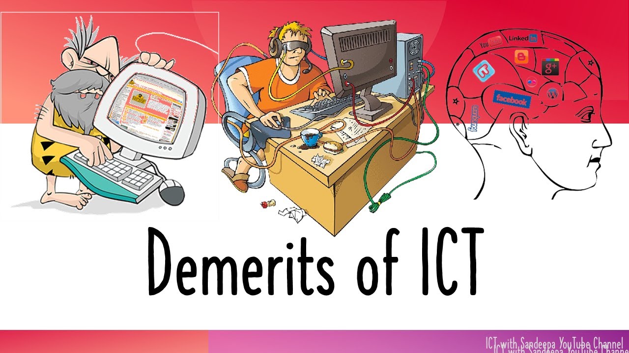 Demerits / Bad Effects of ICT | In English Medium for Kids - Animated ...
