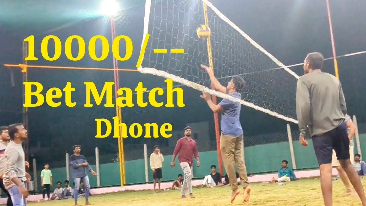 Srinivas Nagar Vs Indra Nagar 10000/-- Bet Match #volleyball # ...