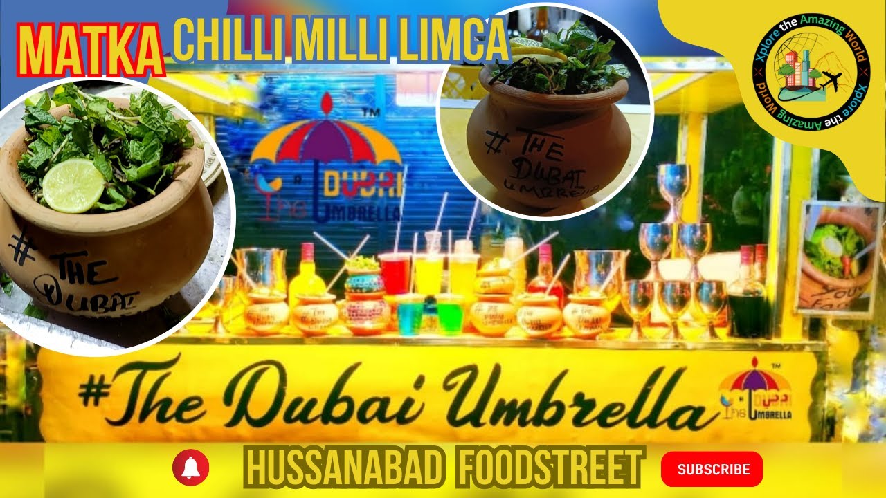 Chilli Milli Matka Limca | Famous Mirchi Soda | Refreshing Kulukki ...