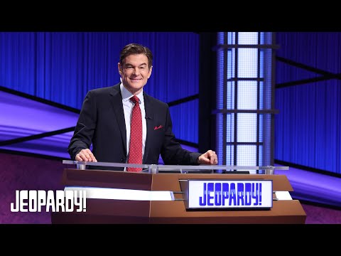 Dr. Oz Jeopardy! Guest Host Exclusive Interview | JEOPARDY!