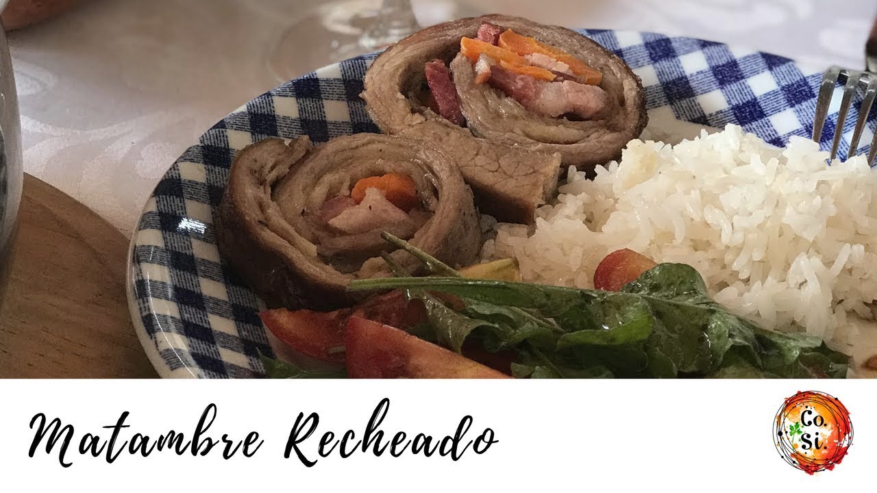 Matambre Recheado - YouTube