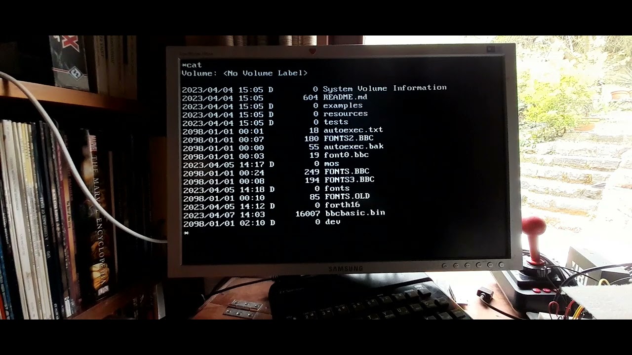 Agon Light Multi Font VDP Test - YouTube