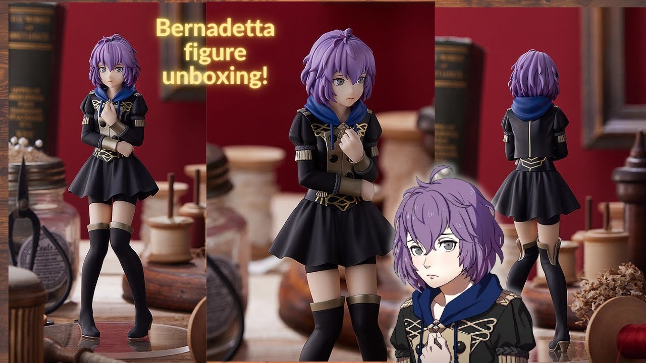 Bernadetta Pop up Parade figure unboxing! Fire Emblem Three Houses ...