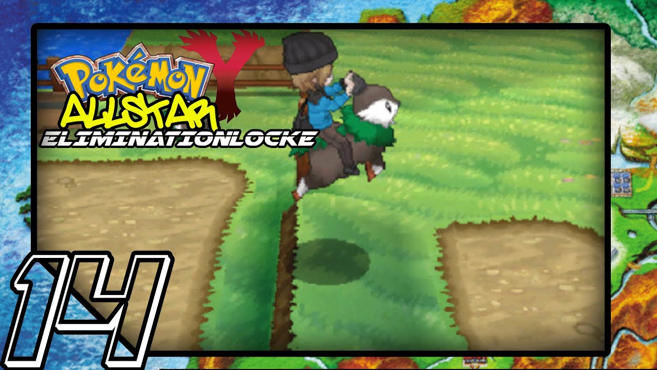 JoesphGames Pokemon Y Allstar Eliminationlocke Part 14: Skiddo Riding ...