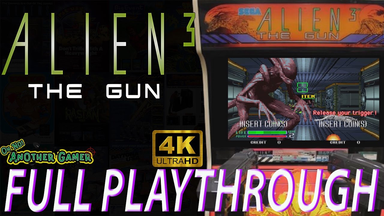 Alien 3 - The Gun (1993) [Arcade] 🕹🔥 Intro + Gameplay (full playthrough ...