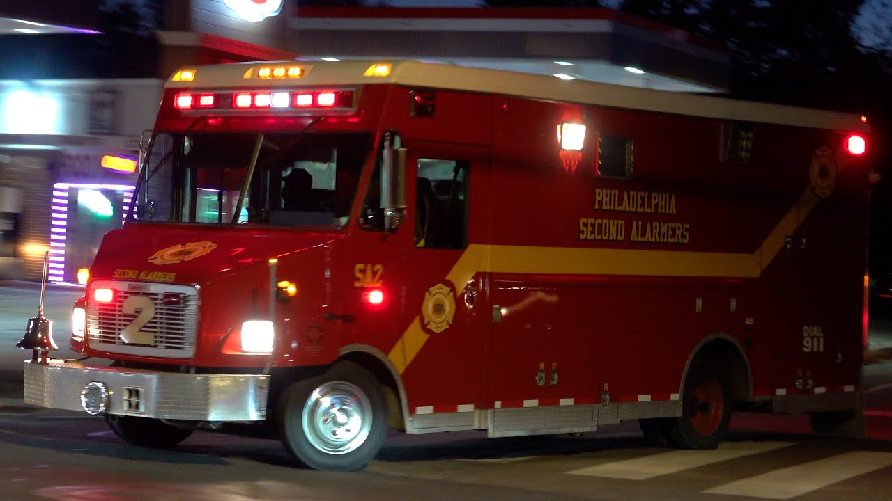 Philadelphia Second Alarmers SA 2 Responding - YouTube