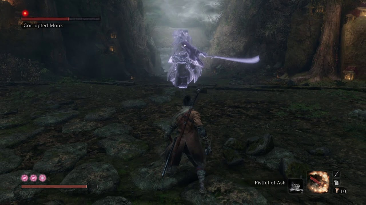 Sekiro™: Shadows Die Twice - Corrupted Monk (Apparition) - YouTube