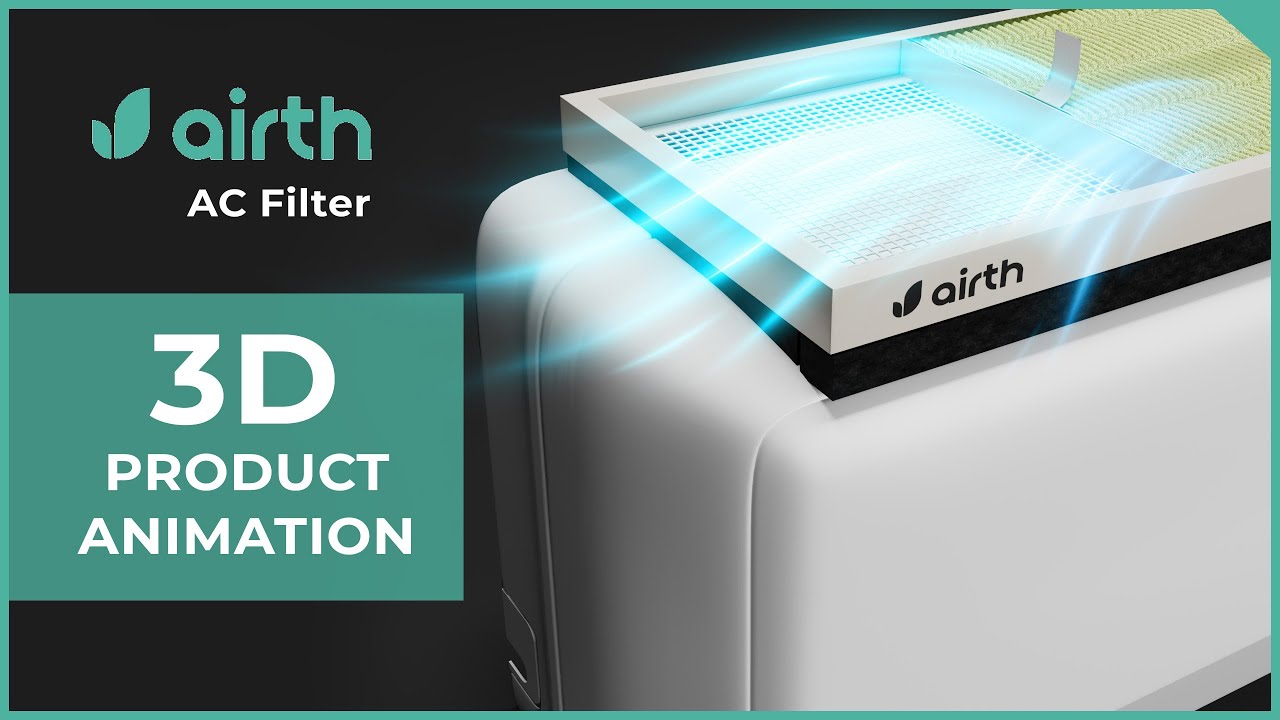 Turning ACs into Powerful Air Purifiers: Airth 3D Animation Showcase ...