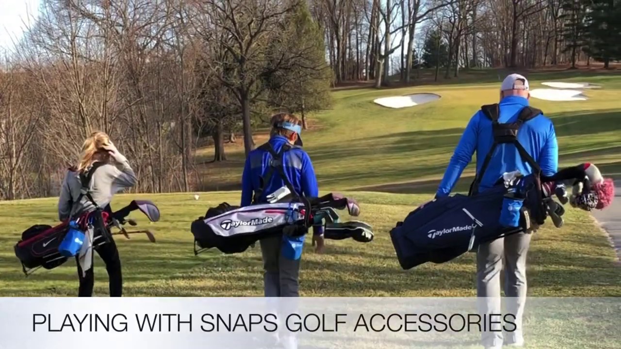 Playing with SNAPS Golf Accessories - YouTube