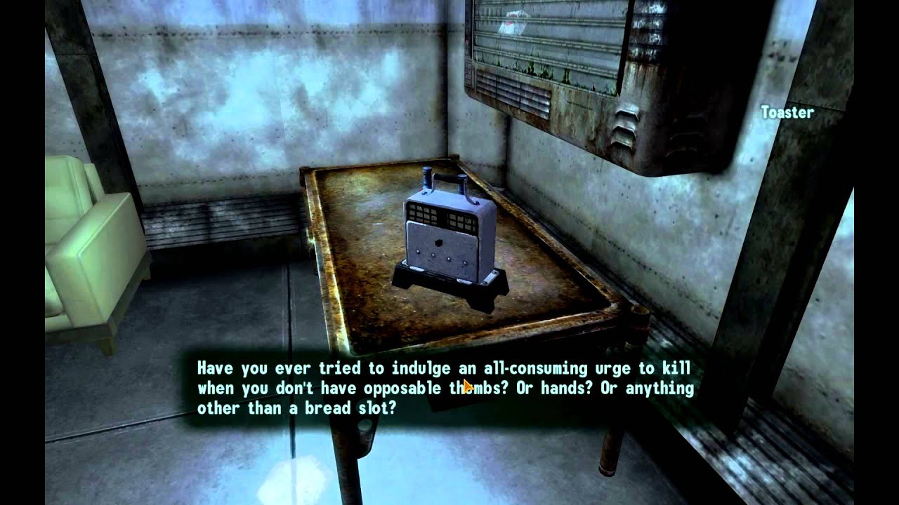 Toaster of Doom (Fo:NV - Old World Blues) - YouTube