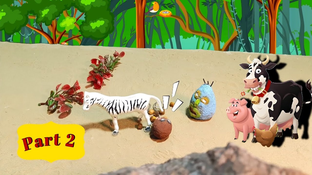 Hand made cartoon characters toy motion fight stopmotion cartoon video ...