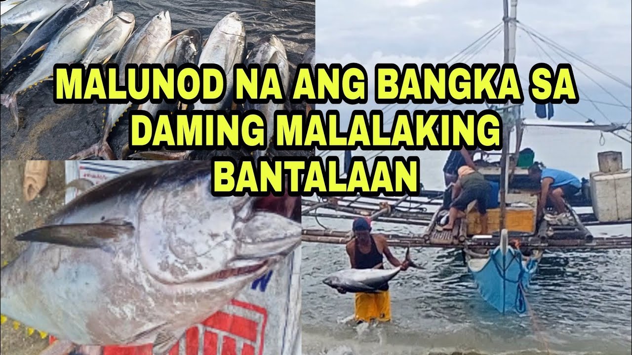 HALOS MALUNOD NA ANG BANGKA SA DAMING BANTALAAN - YouTube