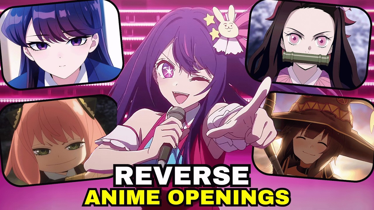 Guess the REVERSED OPENING! 7 🔄️ - REVERSE ANIME OPENING QUIZ! - YouTube