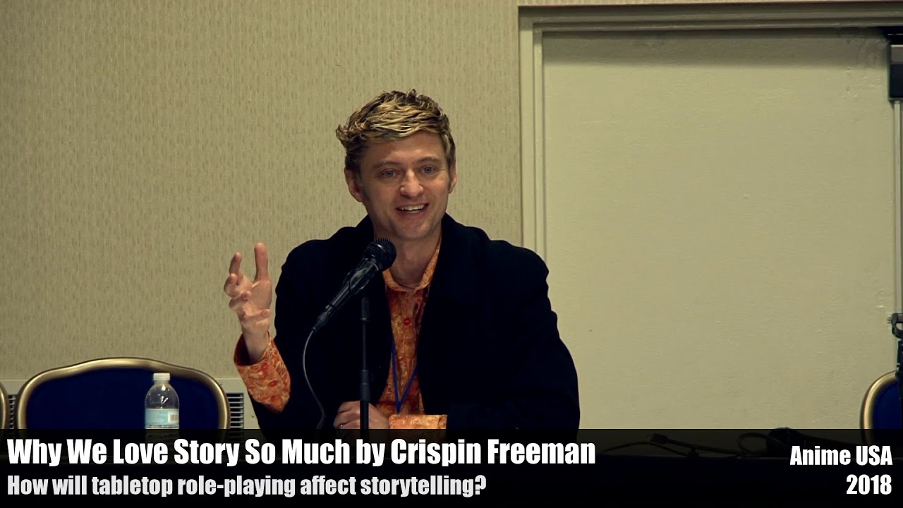 Tabletop role-playing's effects on storytelling - Crispin Freeman talks ...