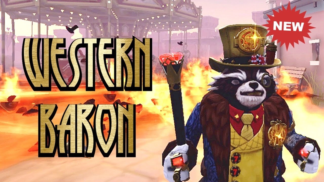 Gameplay Guard 26 New Skin A Western Baron - Identity V - YouTube