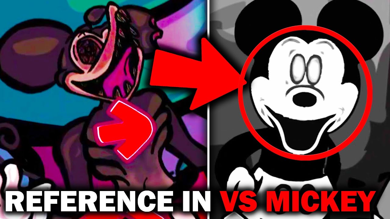 References in Vs Mouse / Reference Friday Night Funkin / fnf mod - YouTube