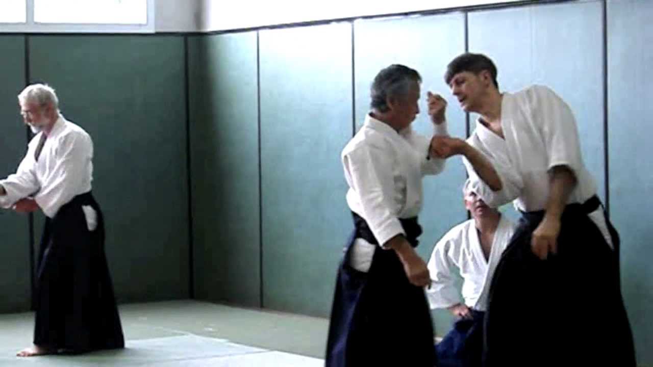 Aikido - Nobuyoshi Tamura - Cherbourg - 29 au 31 mai 2008 - YouTube