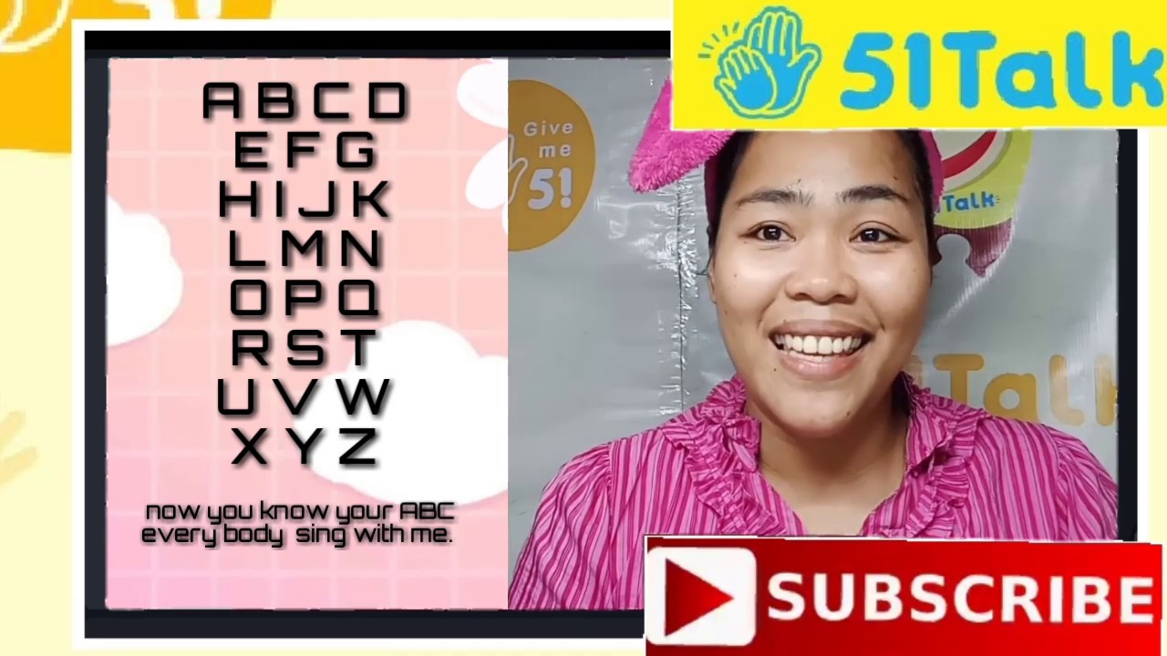 51 talk Universal Alphabet song (vocals only) - YouTube