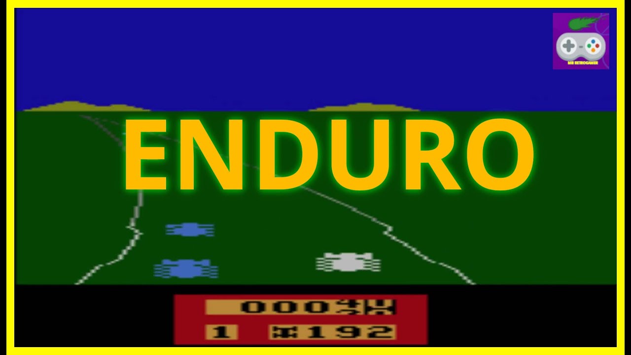 Enduro [ ATARI 2600 ] Gameplay - YouTube