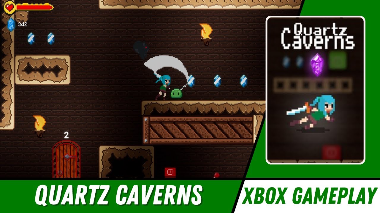 Quartz Caverns on Xbox - Platformer • Action & Adventure • Puzzle - YouTube