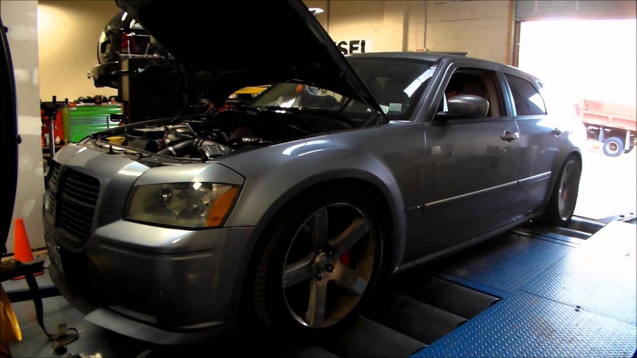 Procharged Magnum RT 420 rwhp. Tune Time Performance - YouTube