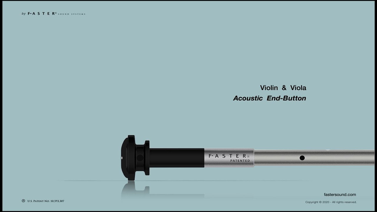 FASTER Titanium & Silver - Violin & Viola - Air Fluid Simulation - YouTube