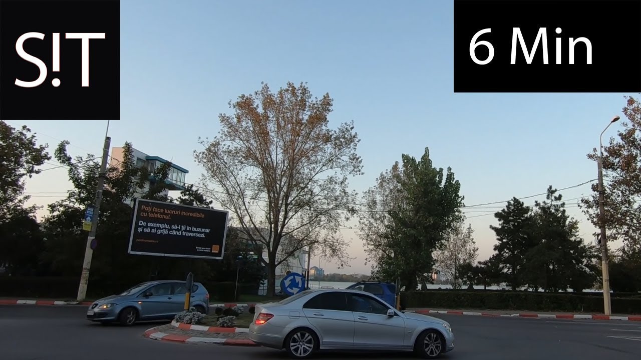 CityPark Mall Catre Centru Comercial Tom Constanta In Trafic - YouTube