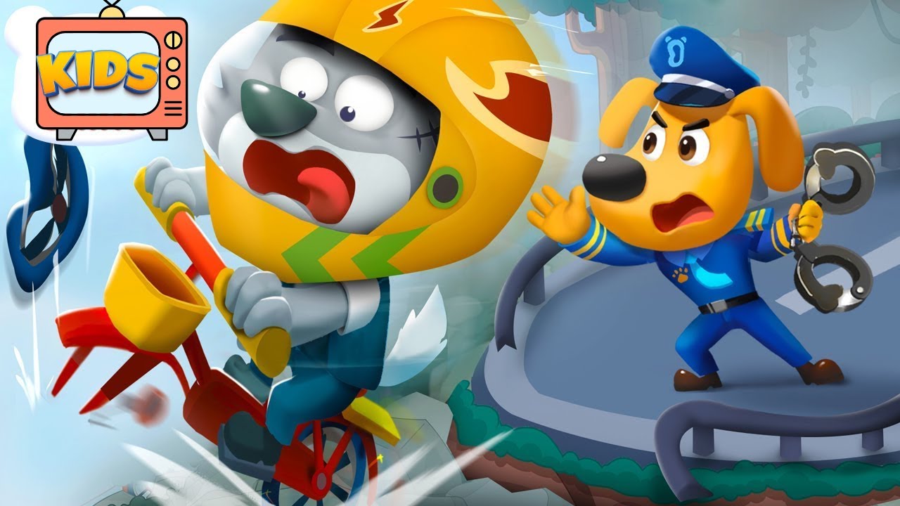 Don't Go out on a Foggy Day | Police Cartoon | Kids Cartoon | Sheriff ...