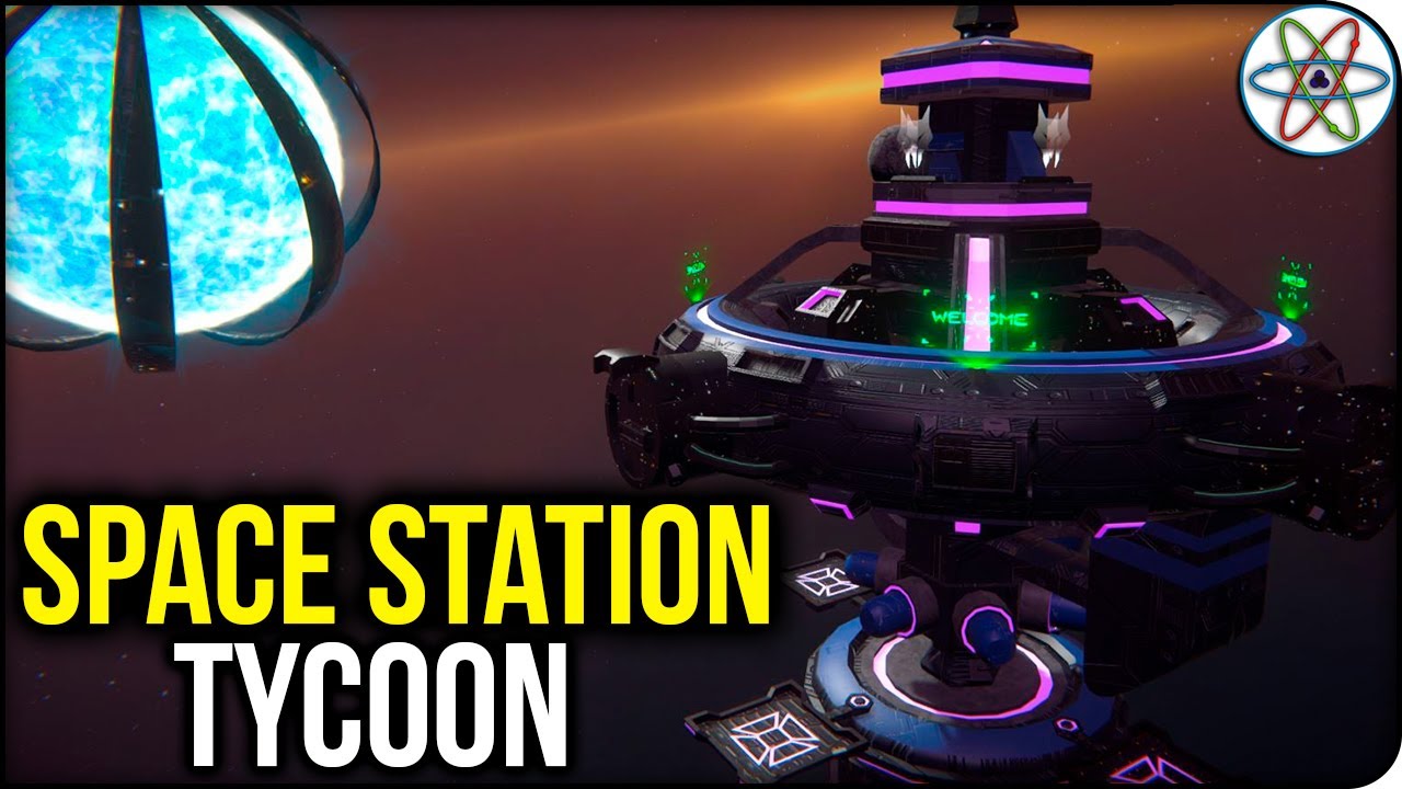 Construa e Gerencie um Porto Espacial! | Space Station Tycoon - YouTube